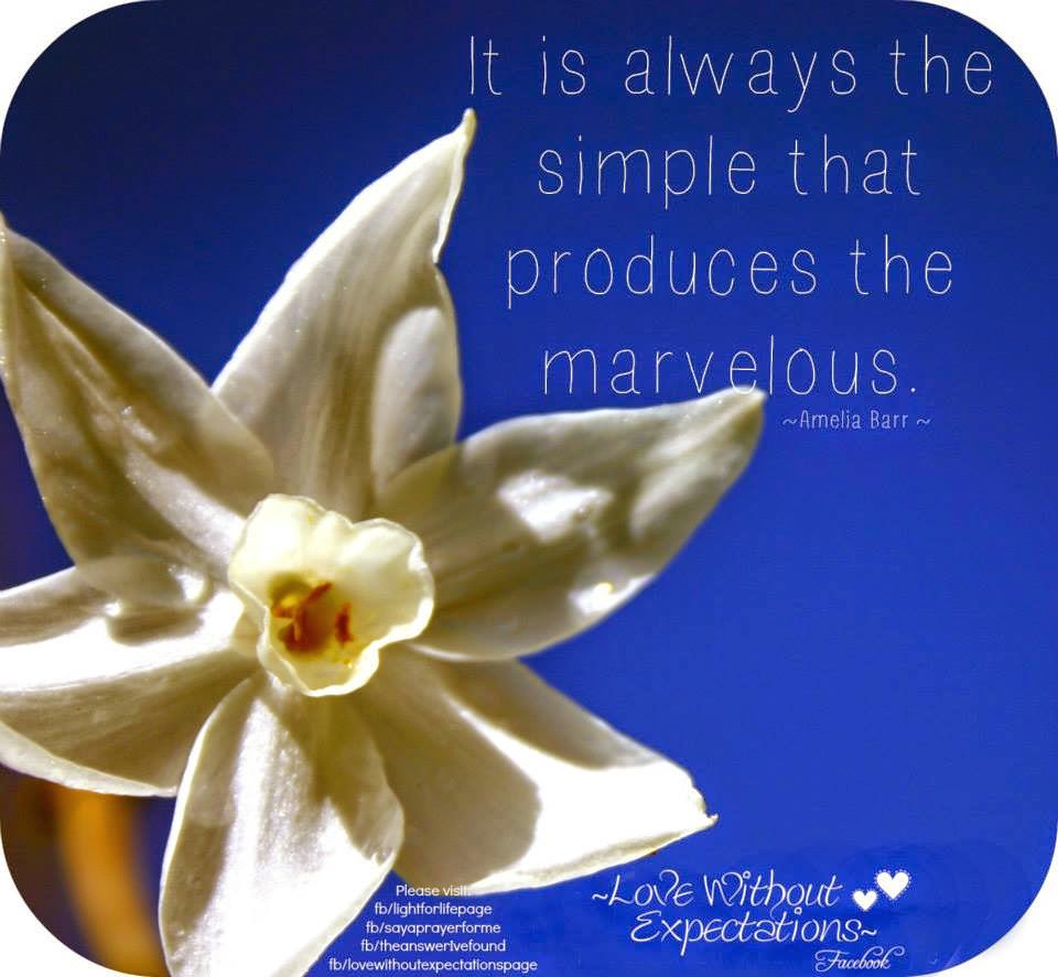 IT IS ALWAYS THE SIMPLE THAT PRODUCES THE MARVELOUS. - Quotes