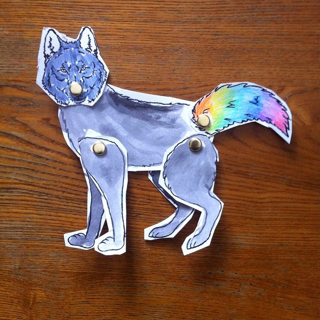 Getting Started in Spirit Play: "Who Speaks for Wolf?" puppet