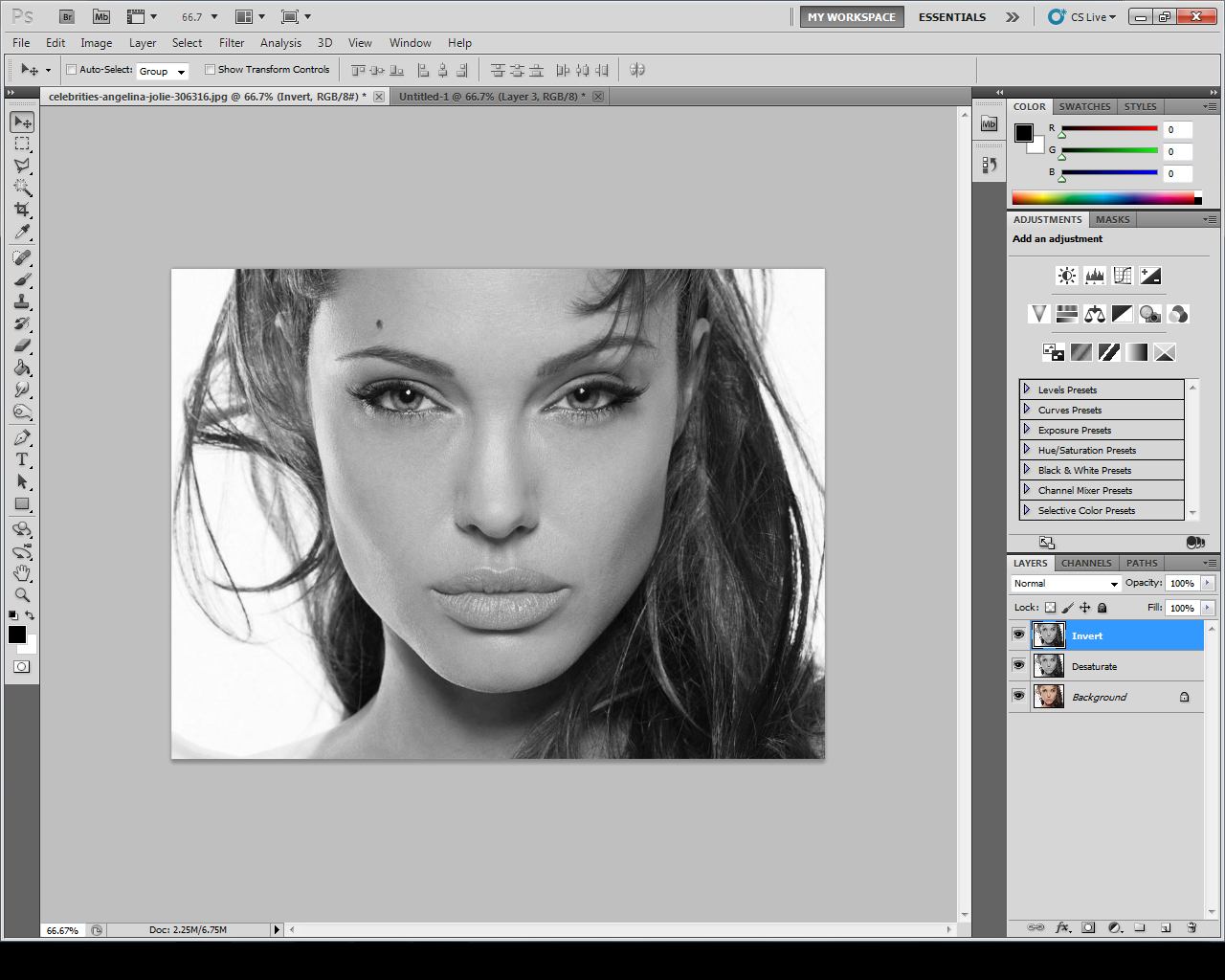 V3N0M's - 2D and 3D art: Turn your photos into sketches with Photoshop