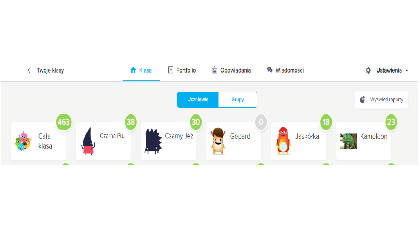 SP 8 Chełm Aktywna tablica: ClassDojo