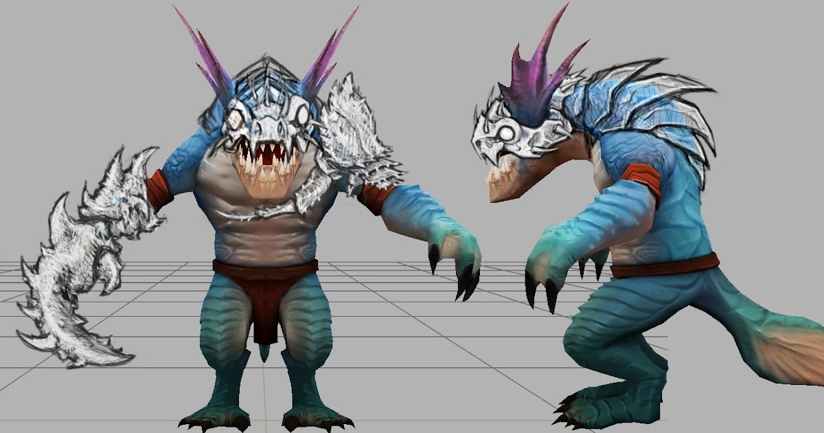 Ezra Lau Art Blog: Dota 2 - Slark item set