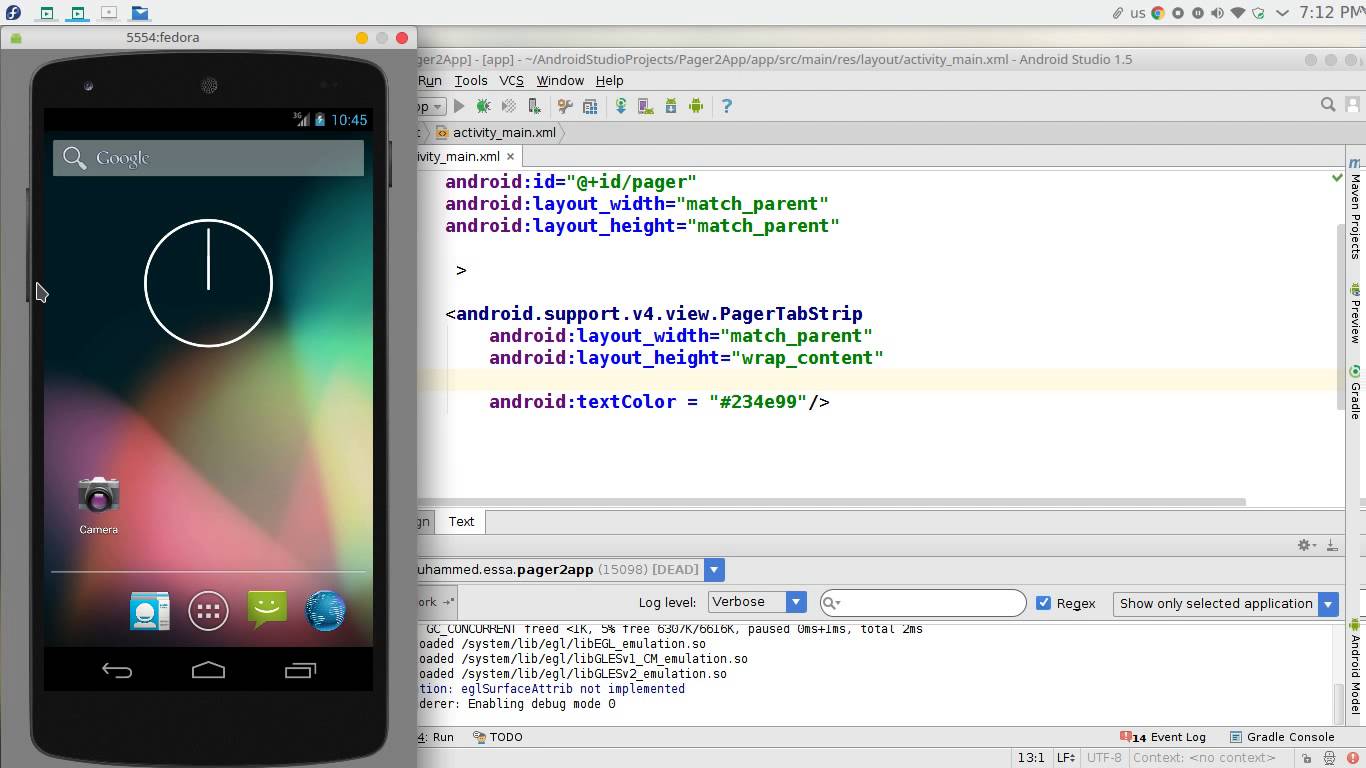 199 Android Studio View Pager Tabs Strips | كورسات بالعربي 199 Android Studio View Pager Tabs Strips | كورسات بالعربي