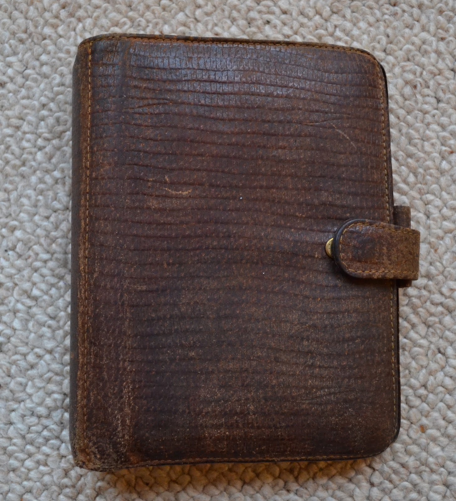 Philofaxy: My Mulberry Agenda history and repairs by Anita