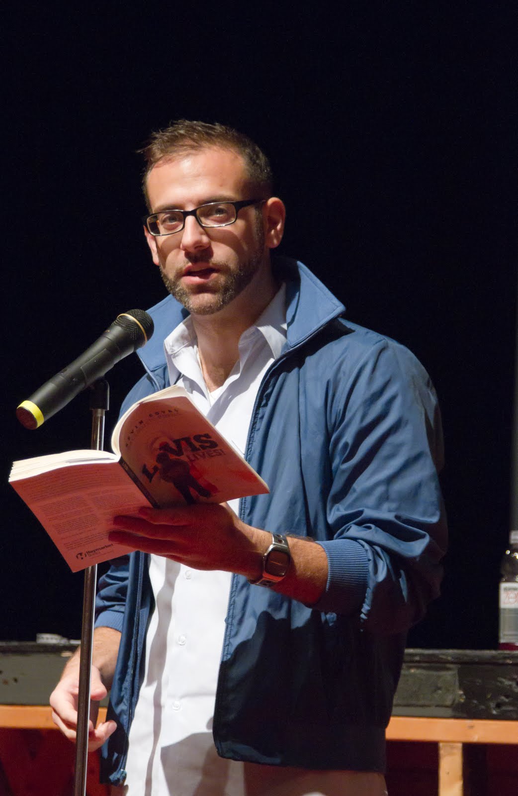 Good News from Hinsdale's English Department: Poet Kevin Coval Performs