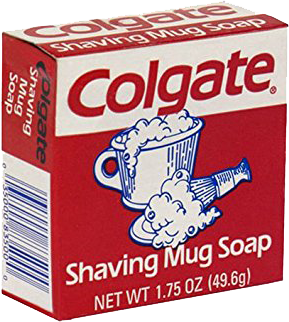 Wet The Face: Colgate Shaving Mug Soap