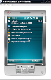 "sejam bem vindos": emulador Windows Mobile 6 Professional Images (PTB ...