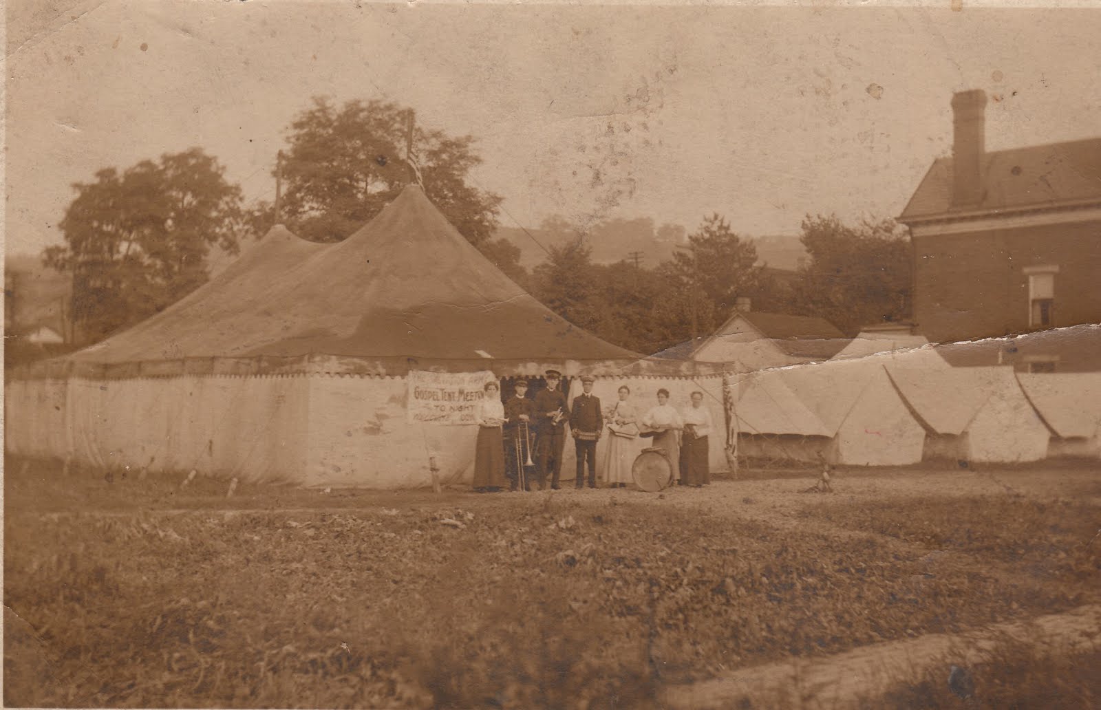 old time religion by Jim Linderman: Gospel Tent Revival with the ...