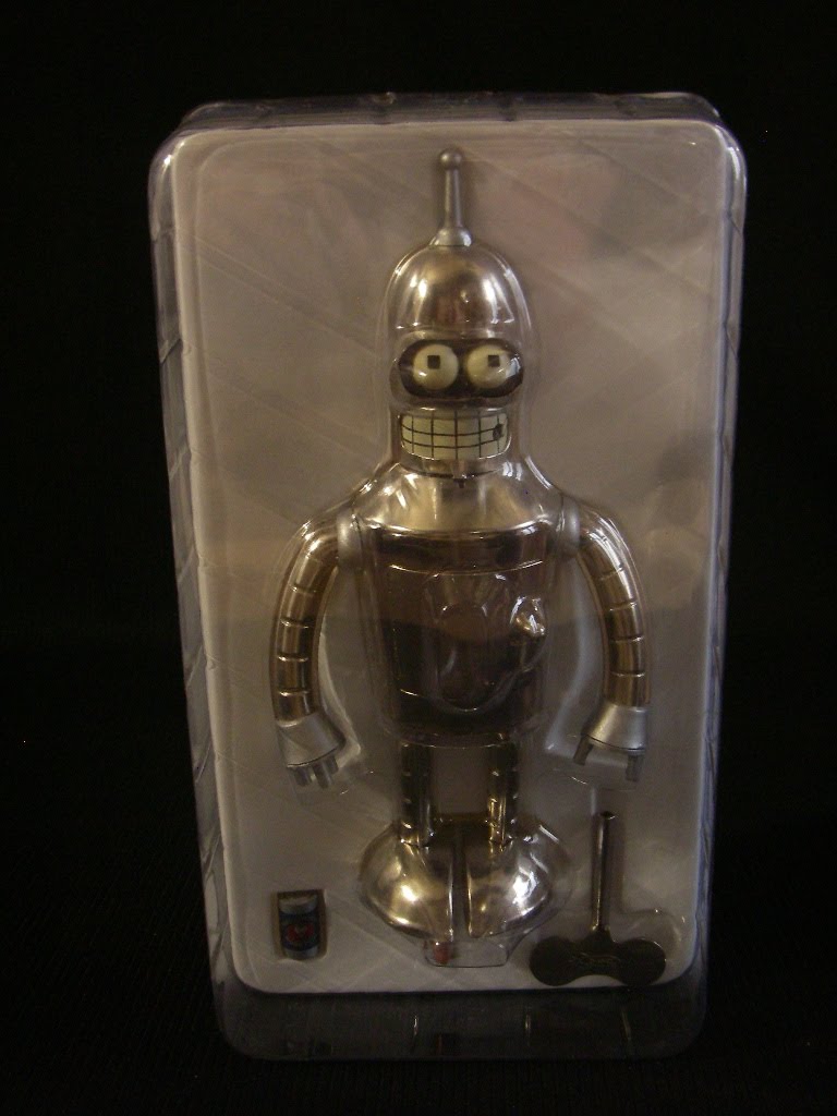 ROCKET USA FUTURAMA BENDER DIE CAST ROBOT ACTION TOY