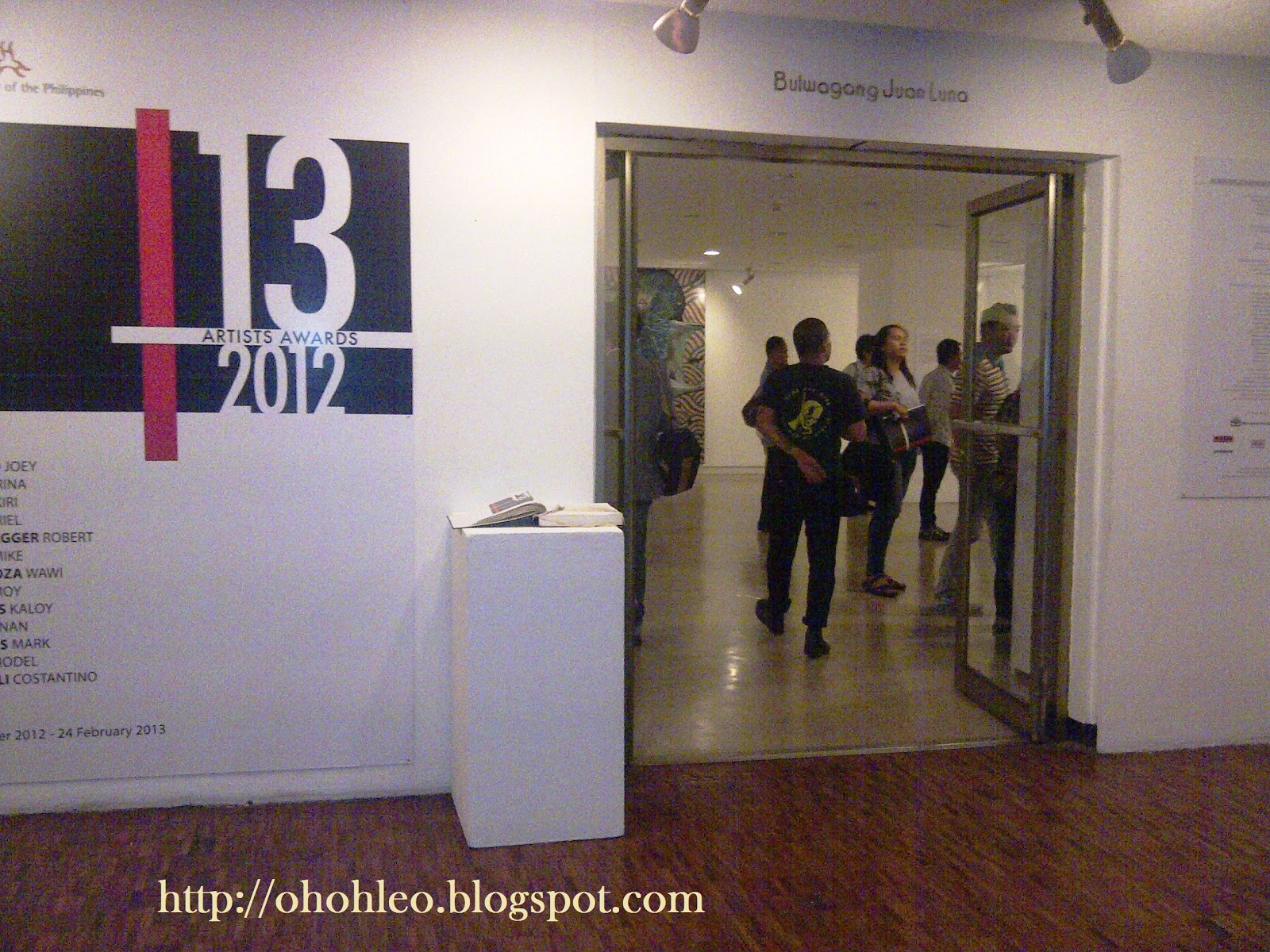 EVENTS: The 13 Artists Awards 2012