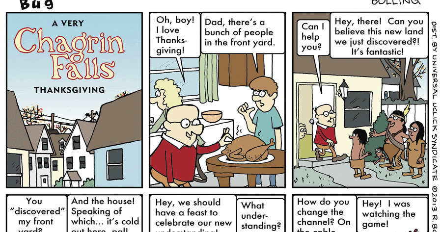 Kleefeld on Comics: A Very Chagrin Falls Thanksgiving