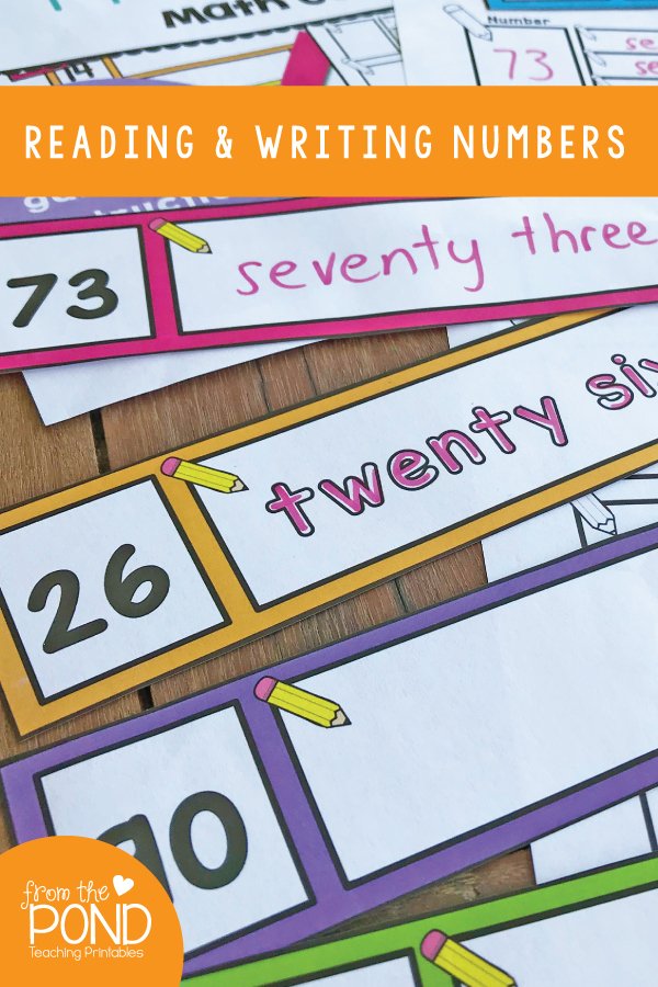 Reading and Writing Numbers to 100 | From the Pond