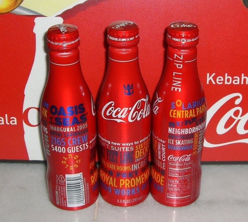 Aluminum Bottle Collector Club: Coca-Cola Oasis of the Seas Aluminium ...