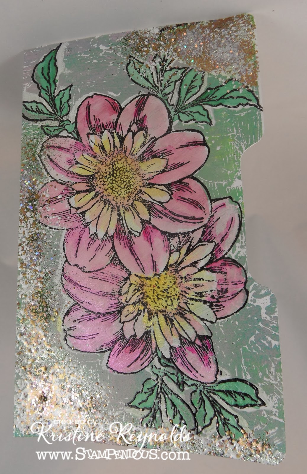 Stamping & Scrapping in California: Painting with Stampendous