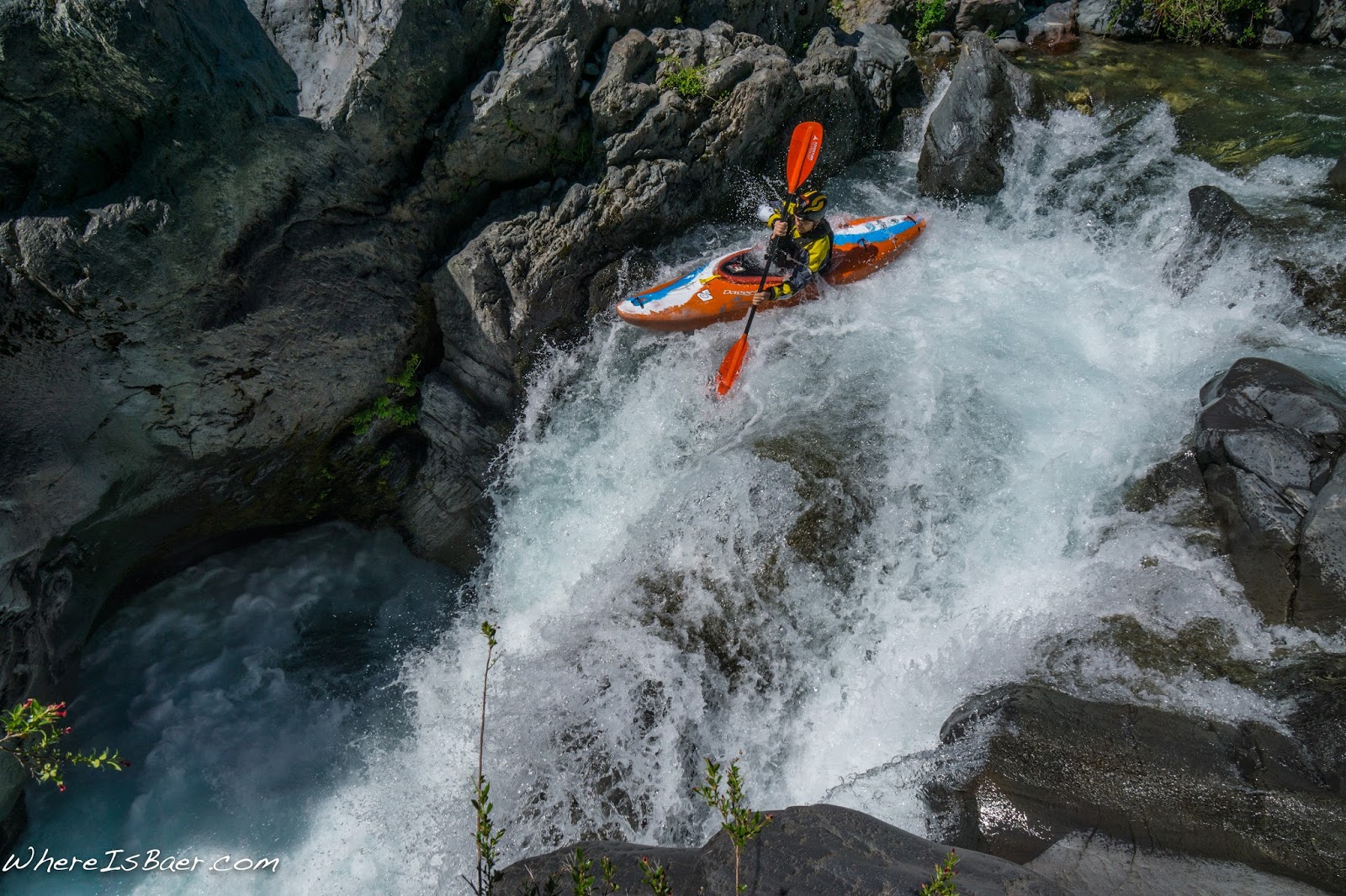 Where Is Baer ? : Vertical Extraction on the Rio Claro