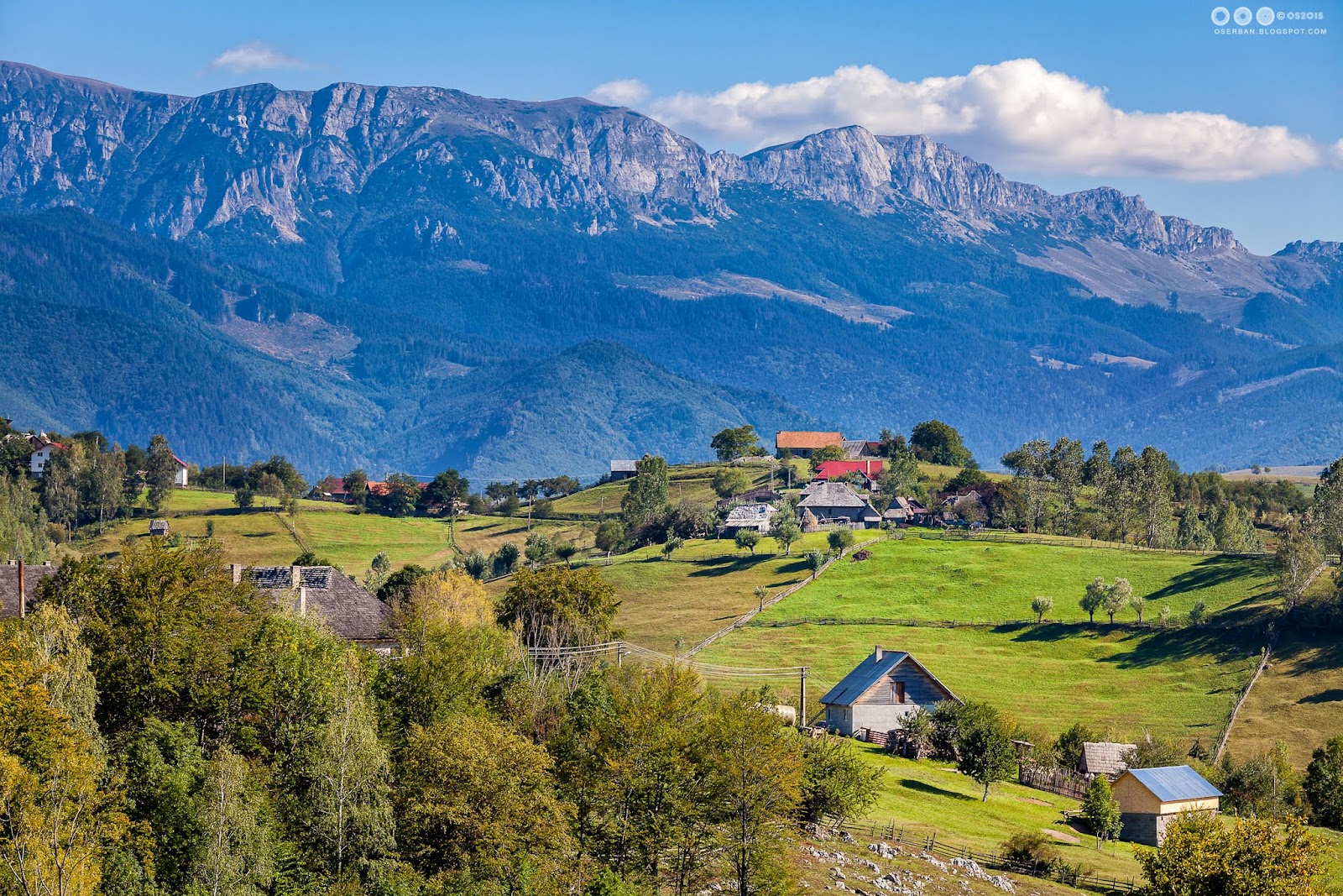 Octavian Serban: Sunny day at Pestera village...