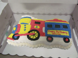 Cakes by the Sugar Cains: Olivia's Train Cake