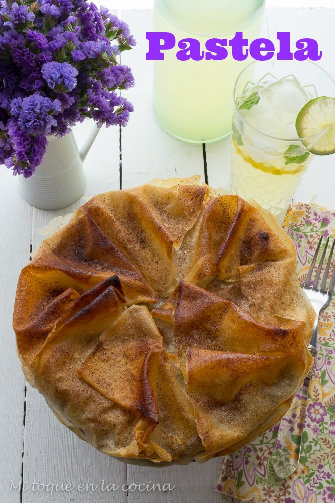 Mi toque en la cocina: Pastela moruna.