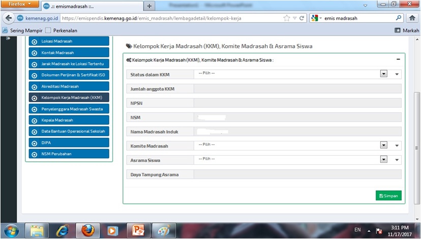 Langkah-langkah Pengisian Emis Lengkap Tahun 2018/2019 Disertai Dengan ...