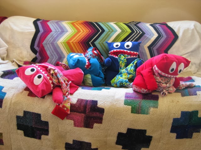 Handmade By Heather B: Feed me all day long - Sew Fearless Pajama Eaters