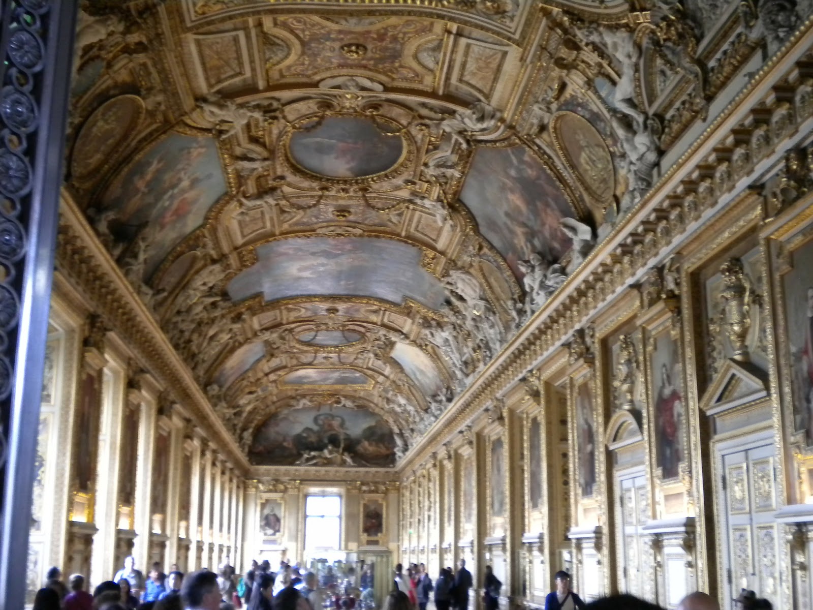Jaclynn and Tony's European Adventure, Part 2: Louvre interior