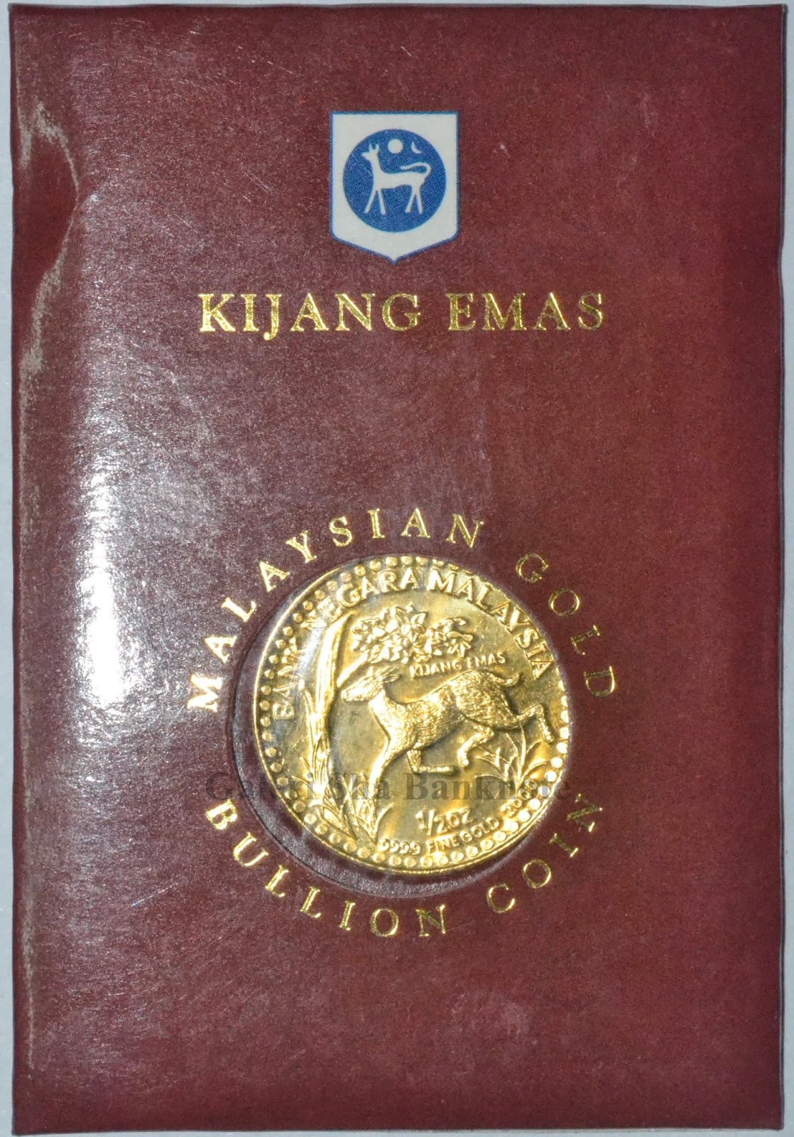 Galeri Sha Banknote: SYILING KIJANG EMAS BANK NEGARA MALAYSIA