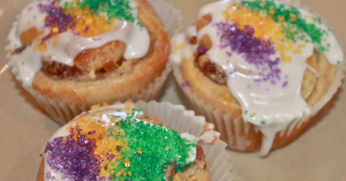 Mini King Cakes Recipe