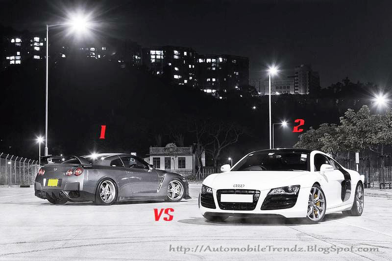 Automobile Trendz: Nissan GT-R vs Audi R8