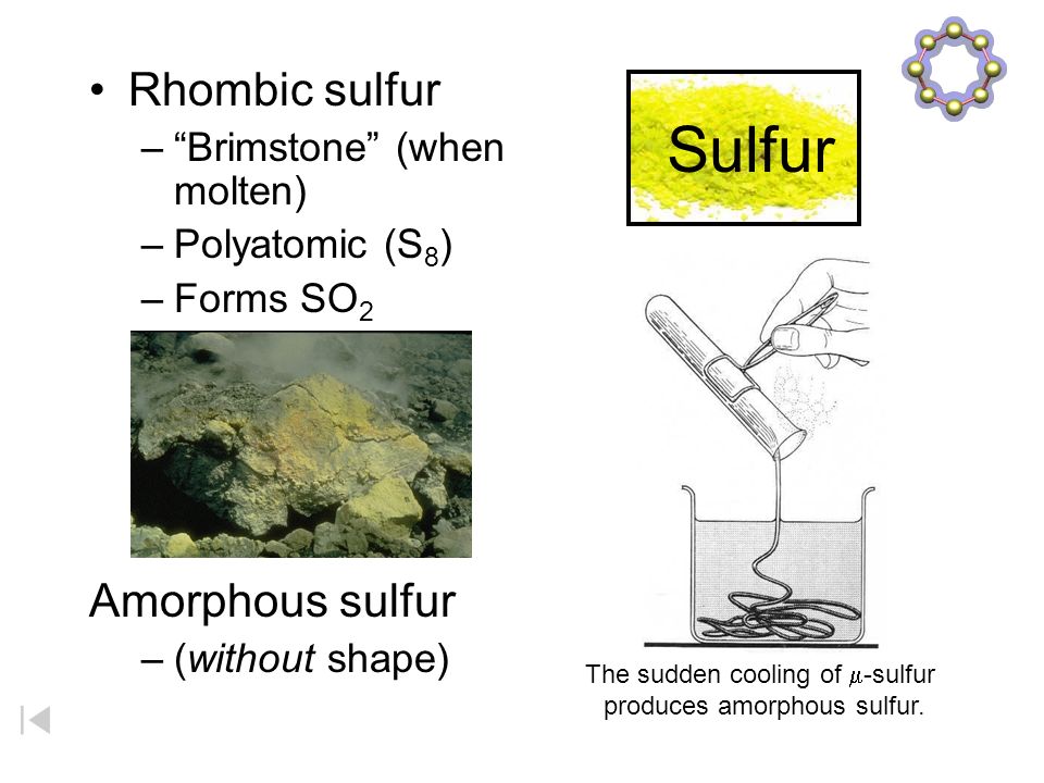 EXAMS AND ME : Sulphur: The Origin