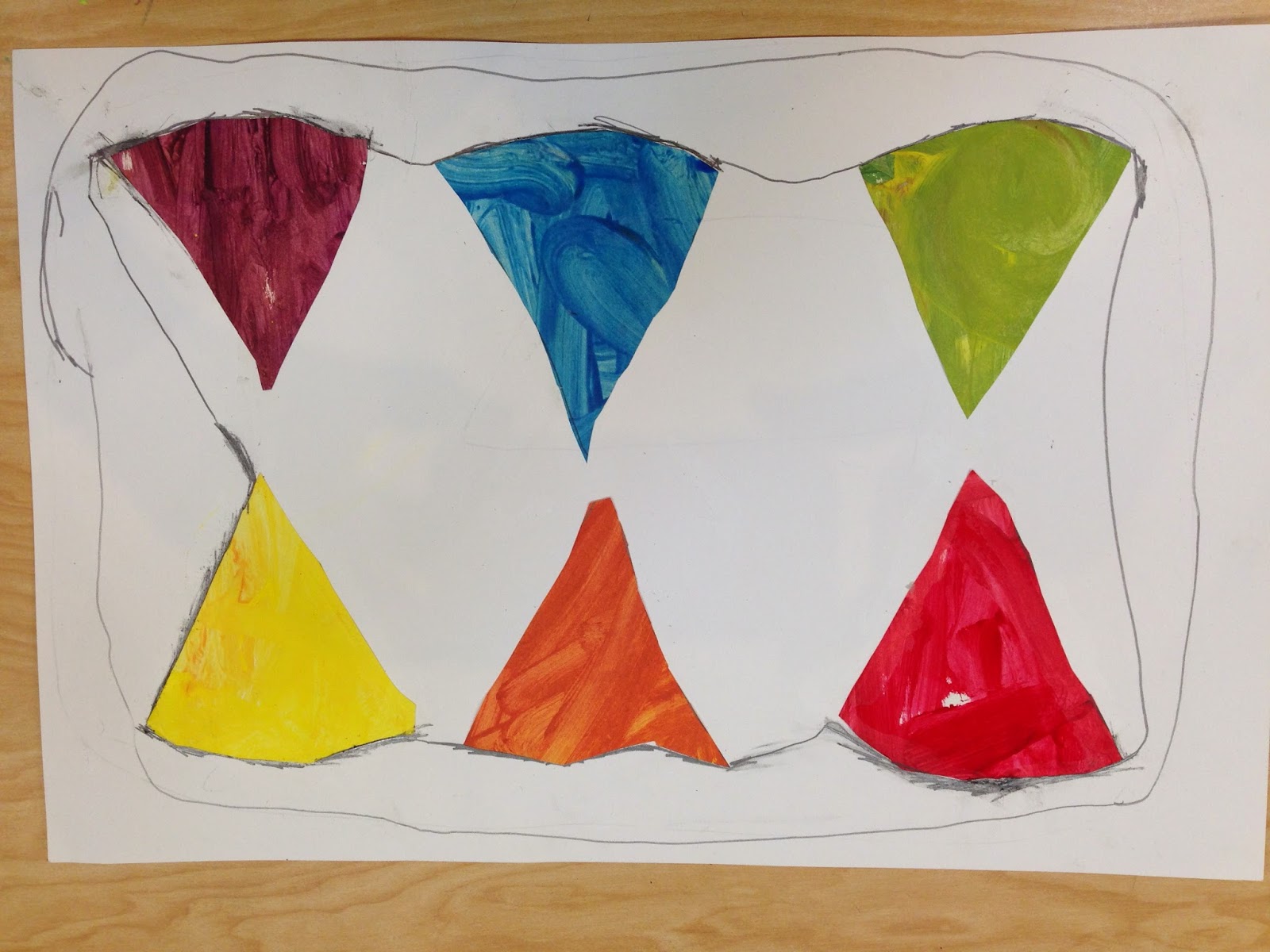 Anna's Art Room: 1st grade color wheel