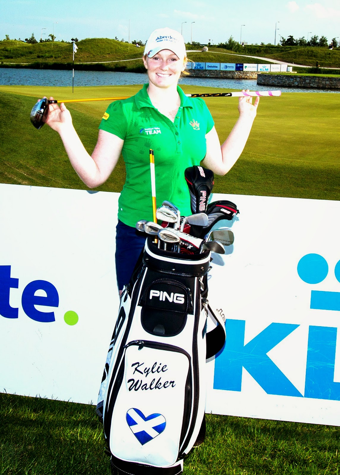 Carol Fell Golf : KYLIE WALKER LEADS AFTER THE 1T ROUND IN AMSTERDAM