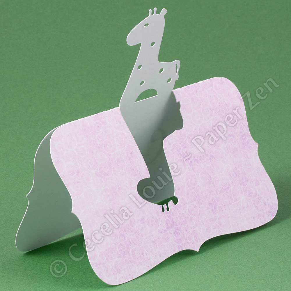 Welcome to Paper Zen ~ Cecelia Louie: Animal Place Cards (Lion, Giraffe ...