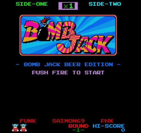 Indie Retro News: Bomb Jack Beer Edition - WIP enhanced Amiga port of ...