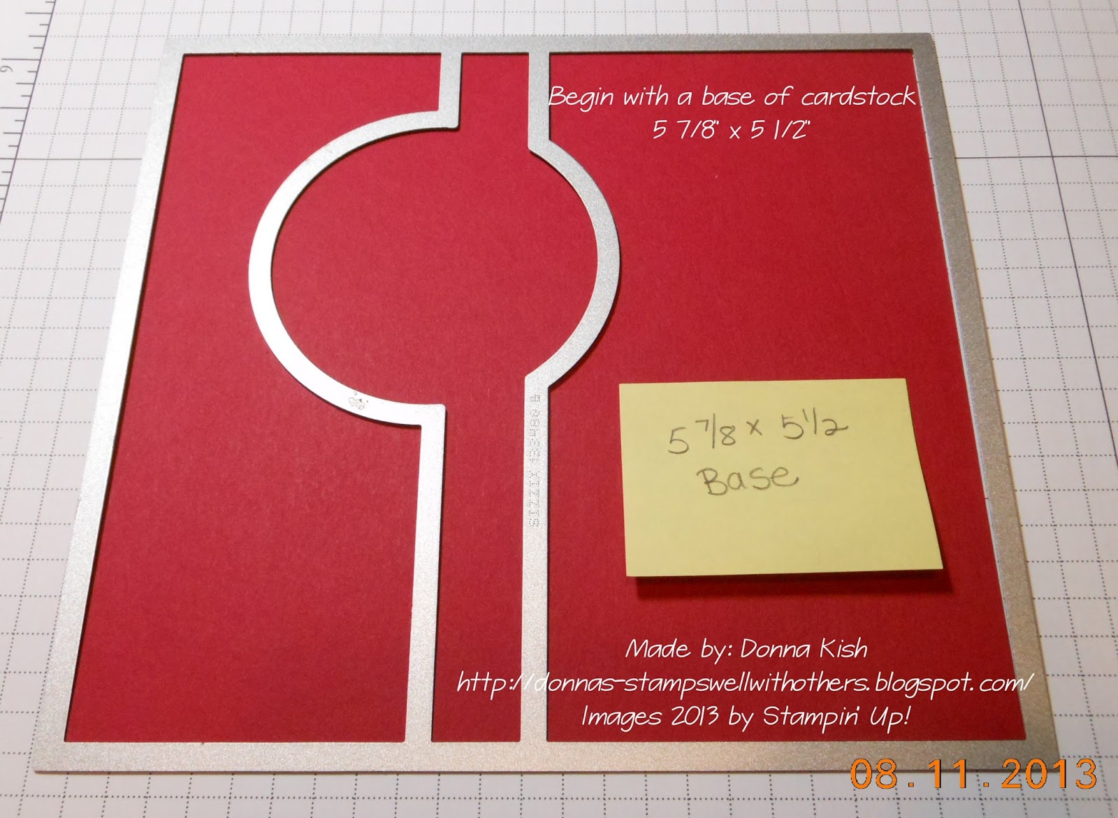 Stamps Well With Others: Circle Card Thinlits Die - Santa's List Card Tutorial