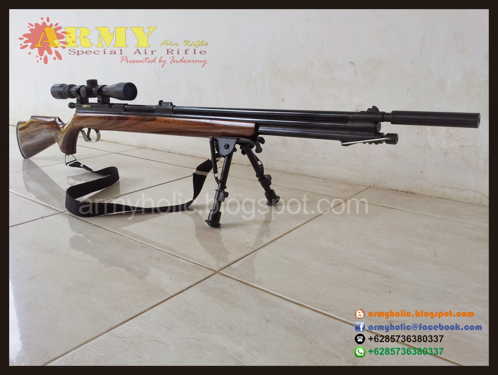SENAPAN ANGIN GEJLUK ARMY CLASLIK SINGLE POWER : Supplier Senapan Angin ...