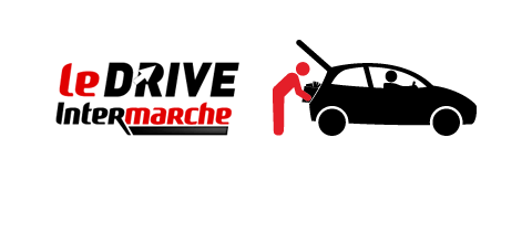 Notre Dame d'Oé: Un drive à Intermarché