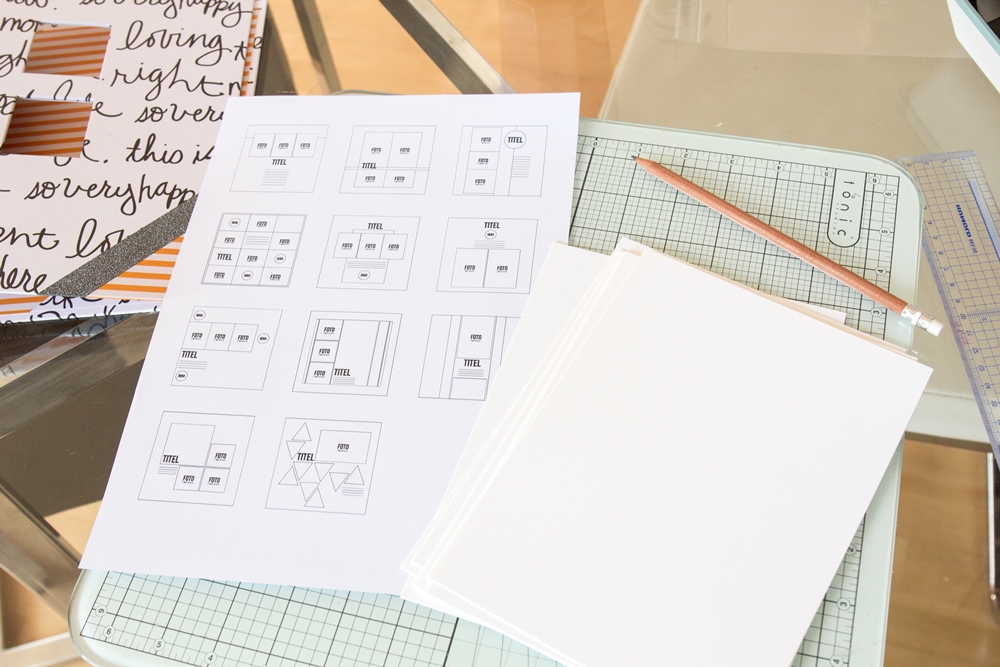 :: danipeuss.de :: BLOG: 6x8" Babyalbum mit Minilayouts selber bauen ...