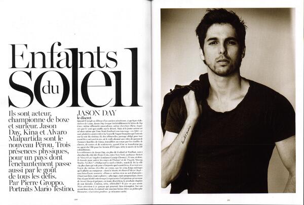 Jason Day, actor peruano