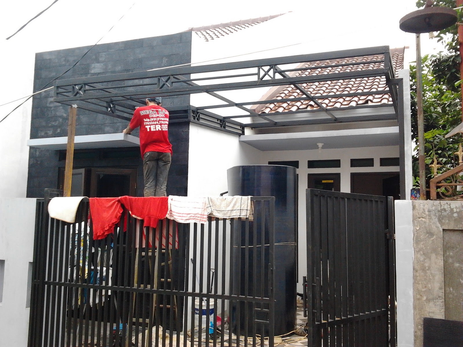 Pembuatan pagar kanopi: 3 Jenis Struktur Atap Canopy