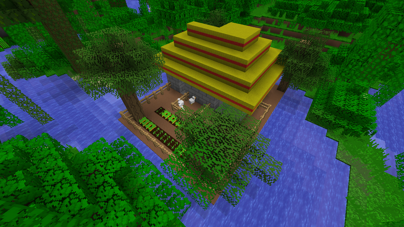 Across the Map: Building Showcase - Ancient Aztec Houses