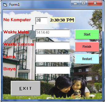 SileBlog: Billing Warnet dengan Visual Basic 6.0