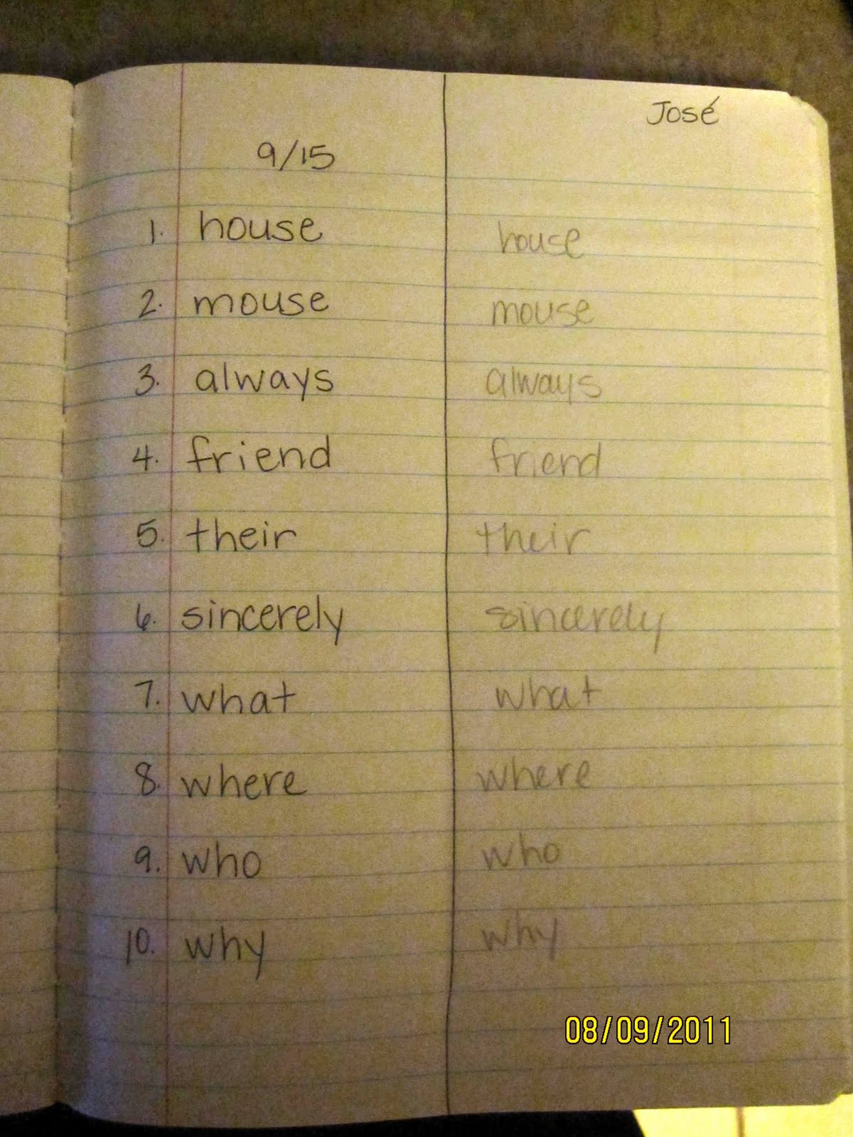 There's No Place Like the Classroom!: Individualized Spelling