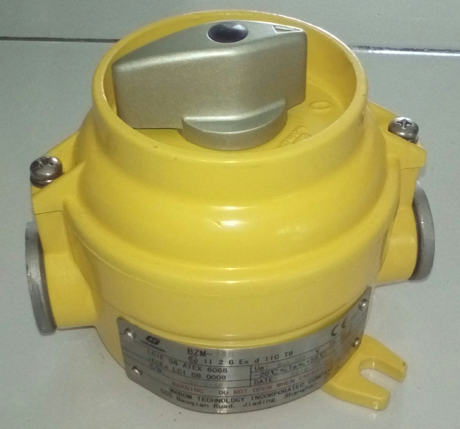 Electrical Explosion Proof : Jual Selector Switch Explosion Proof ...