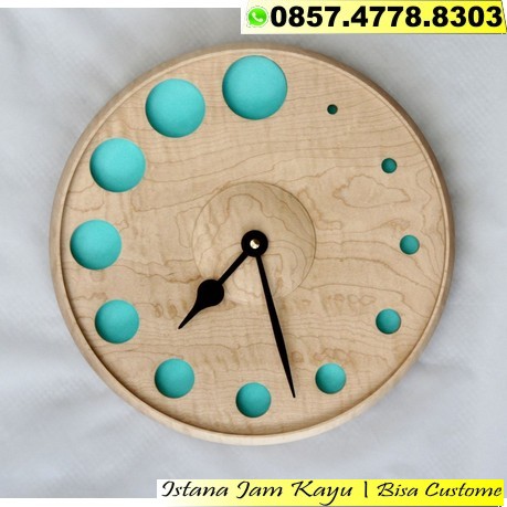Jam Dinding Kayu Unik, Jam Dinding Kayu Custom, Jam Dinding Kayu Murah ...