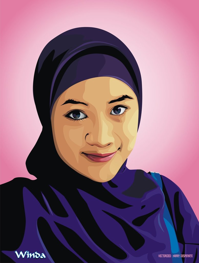 Vektor,Line art dan WPAP: Vektor awal