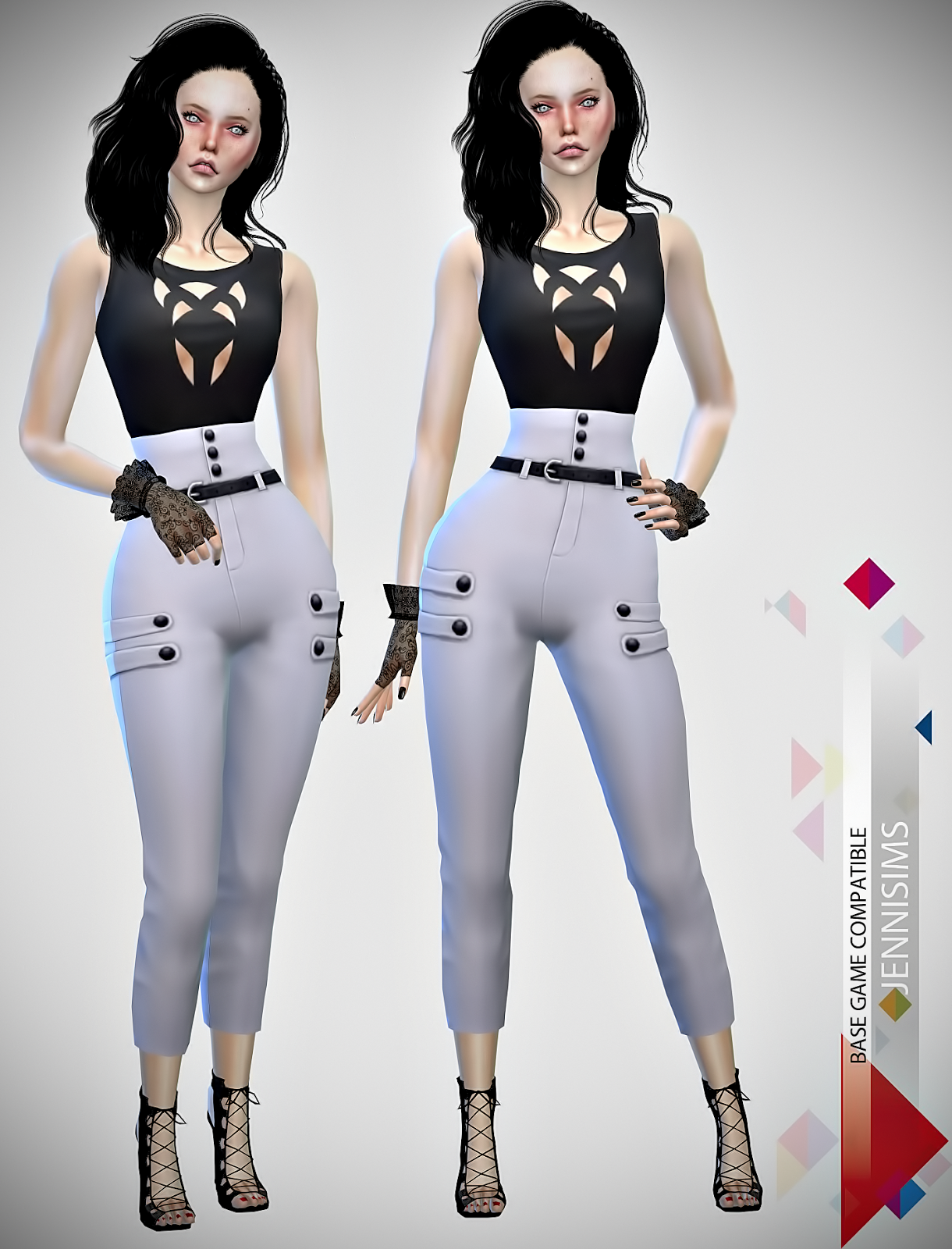 Cute Sims 4 Base Game Outfits