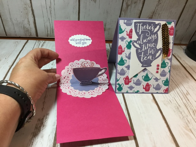 Maria's Creative Place: Pop Up Tea Cup Card