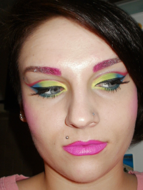 Deja Zu: Weekly makeup tag: disco