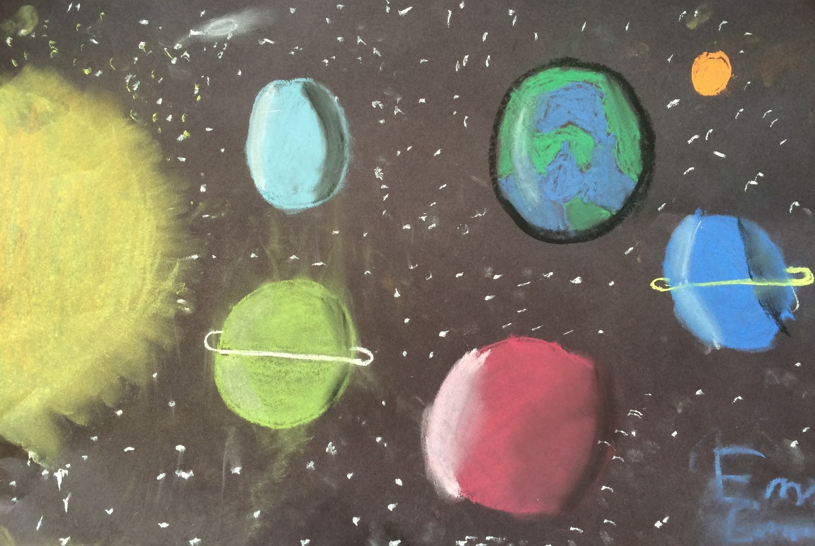 Chalk Solar System