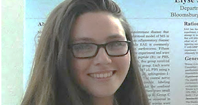 Elyse Shultz is the recipient of the Margaret Till Physiology Award