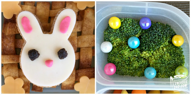 Lunchbox Dad: How to Make an Easter Bunny Basket Lunch